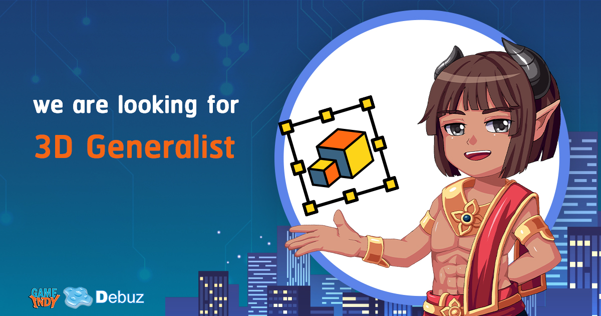 Join the Debuz Team: 3D Generalist Positions Open Now! รับสมัครงาน ...