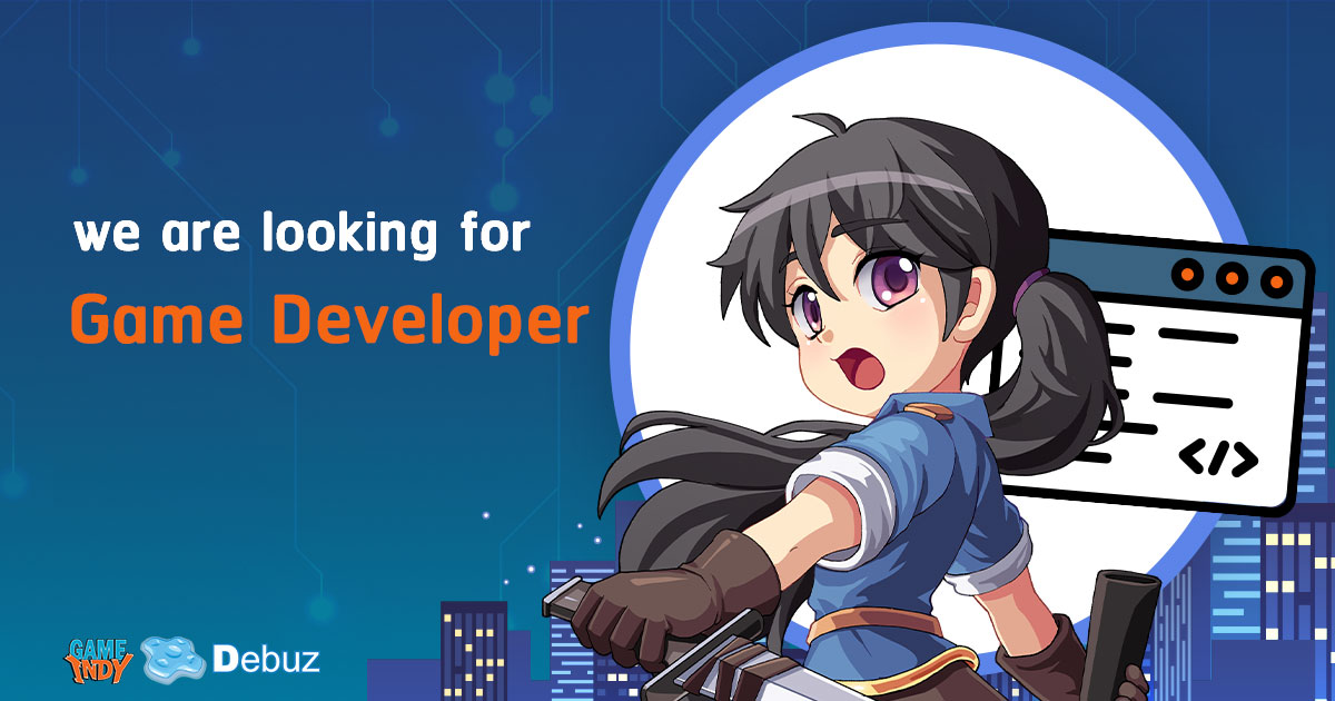 Join the Debuz Team: Game Developer Positions Open Now! รับสมัครงานตำแหน่ง Game Developer