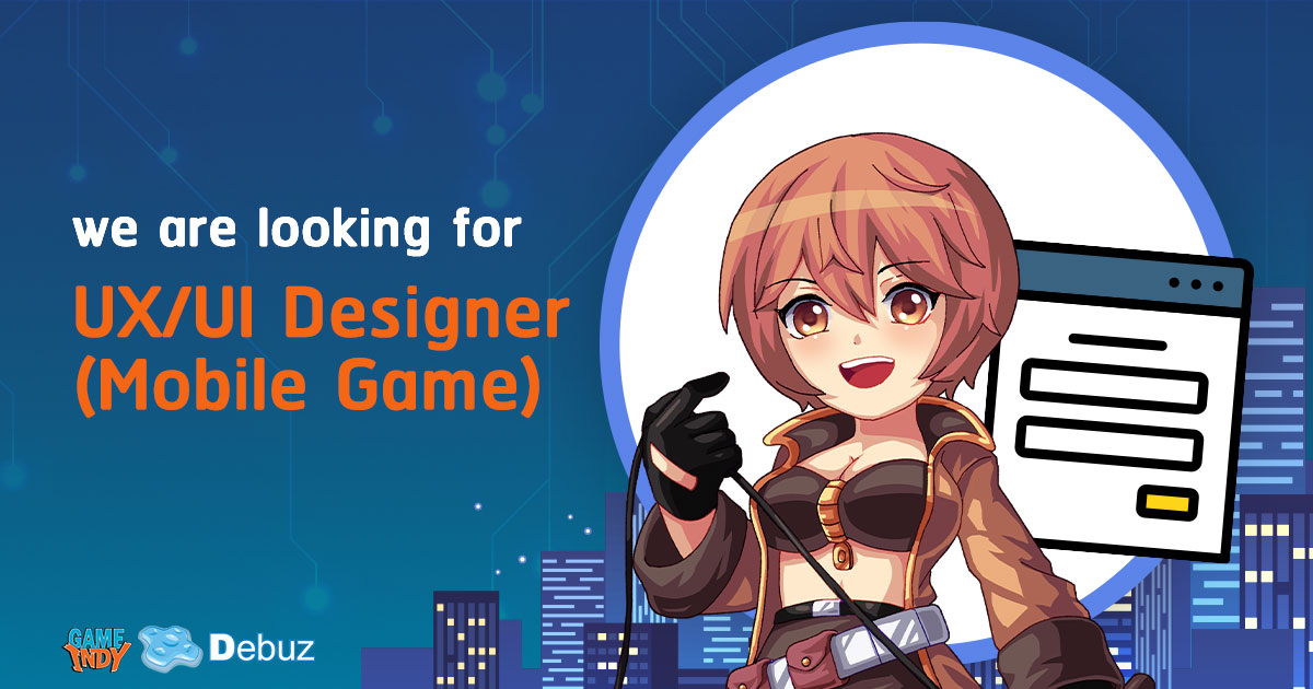 Join the Debuz Team: UX/UI Designer (Mobile Game) Positions Open Now! รับสมัครงานตำแหน่ง UX/UI ...